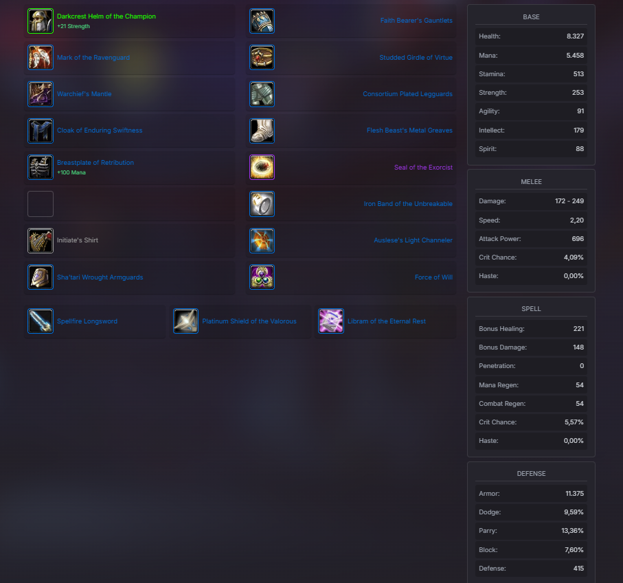 Buy Nightslayer US Accounts - Level 70 Blood elf - MMO Provider