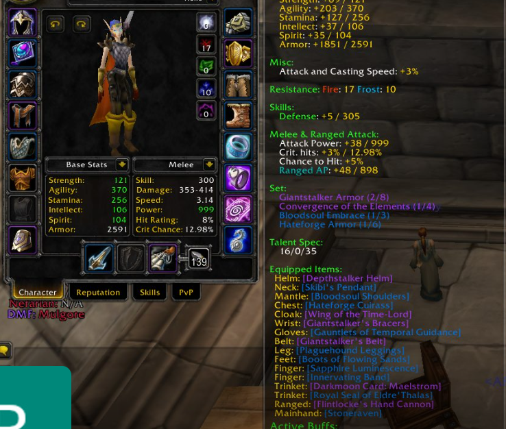 Kaufen Turtle WoW Ambershire Konten - Level 60 High elf - MMO Provider
