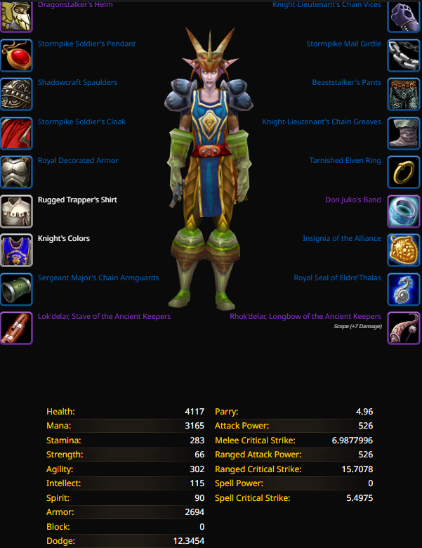 Kaufen Nightslayer US Konten - Level 60 Night elf - MMO Provider
